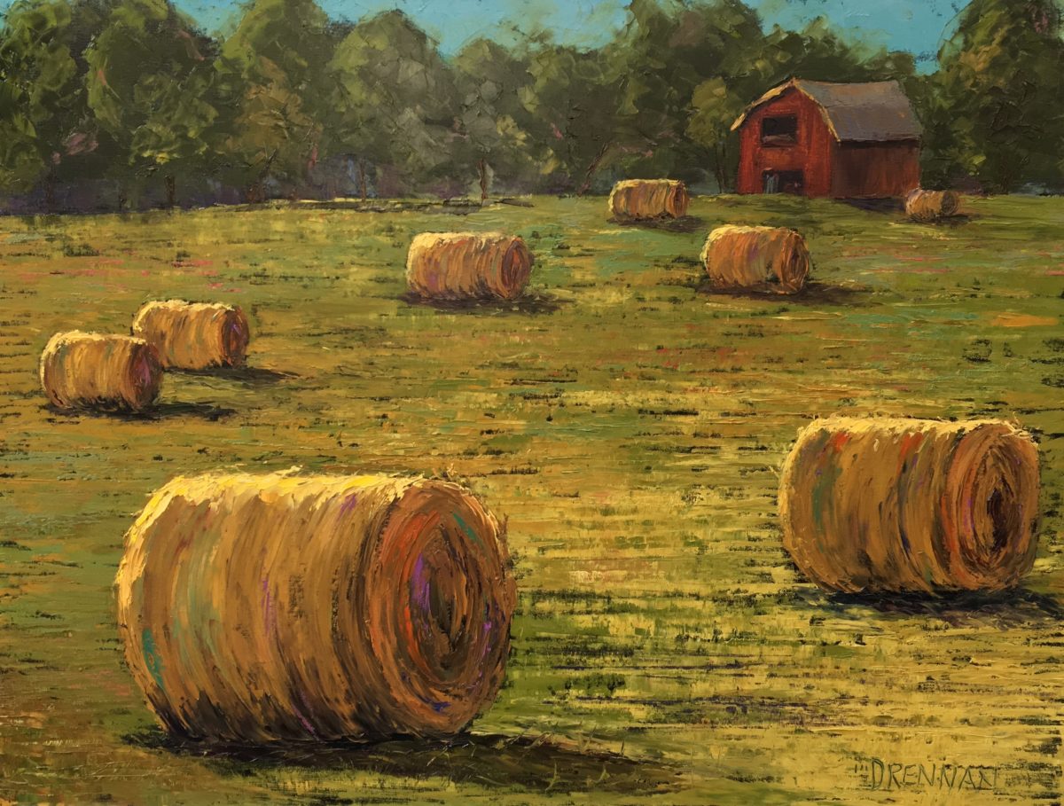 Hay, Hay, Hay! - Oil, in Landscapes/Places
